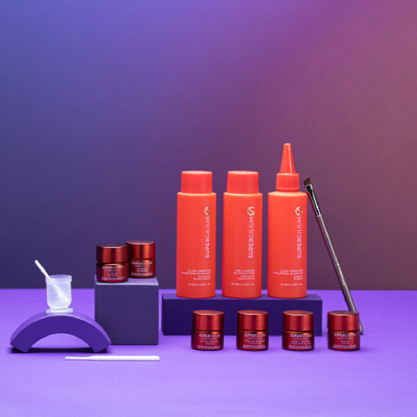 Supercilium Kit básico Henna para cejas (6 tonos) – alianzacosmetics